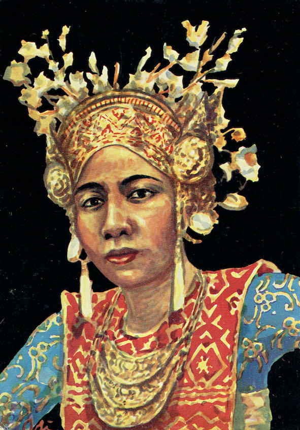 Postcards by Adi Winata – Art Deco Bali blog