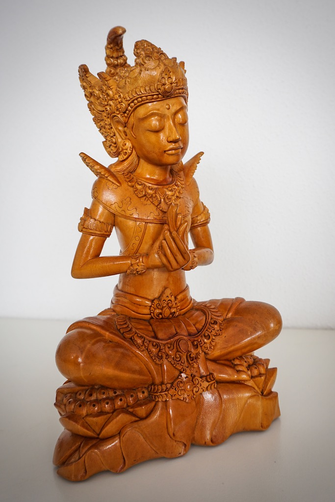 Arjuna meditating – Art Deco Bali blog